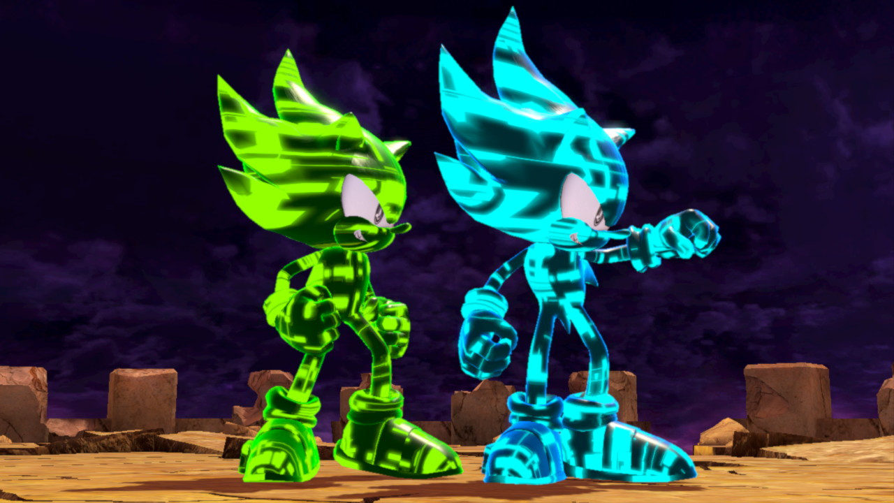 Cyber Super Sonic Mod for Super Smash Bros. Ultimate | SSBU Mods