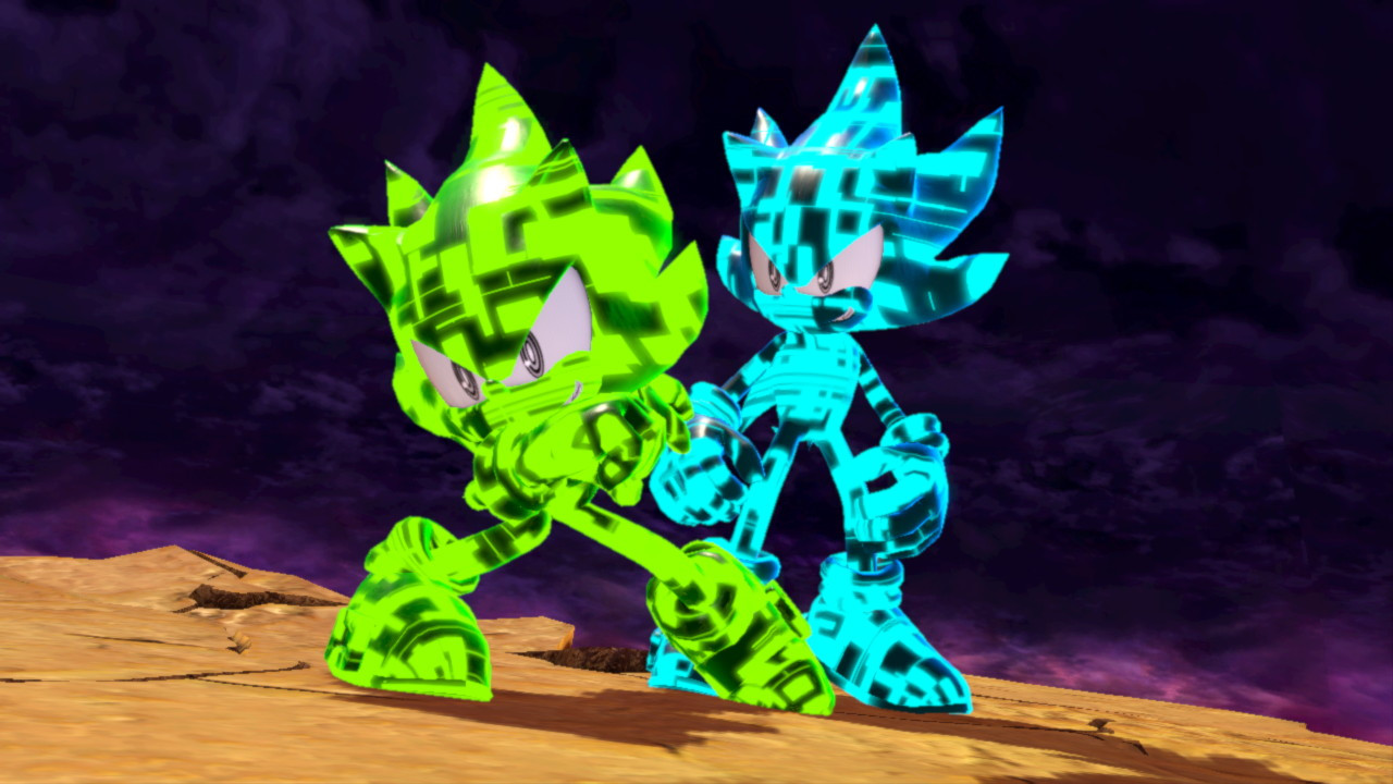 Cyber Super Sonic Mod for Super Smash Bros. Ultimate | SSBU Mods