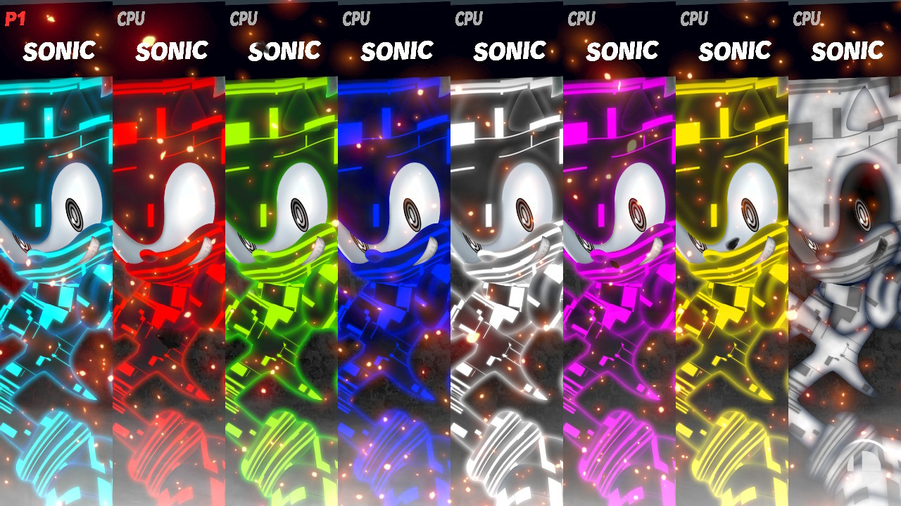 Cyber Super Sonic Mod for Super Smash Bros. Ultimate | SSBU Mods