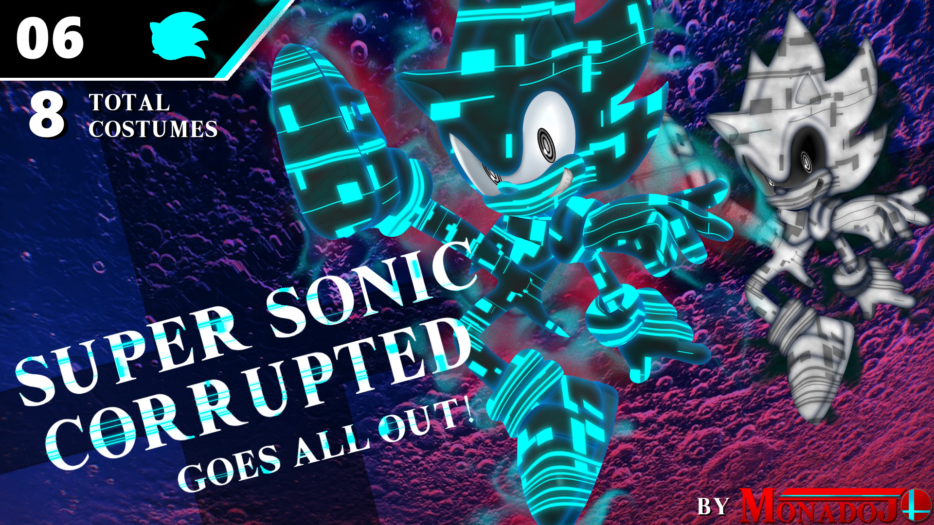 Cyber Super Sonic Mod for Super Smash Bros. Ultimate | SSBU Mods