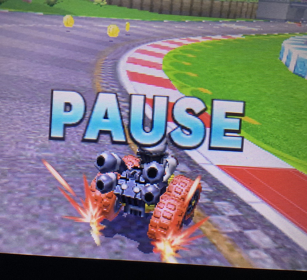 MK7 orange color super mini turbo Mod for Mario Kart 7 | MK7 Mods
