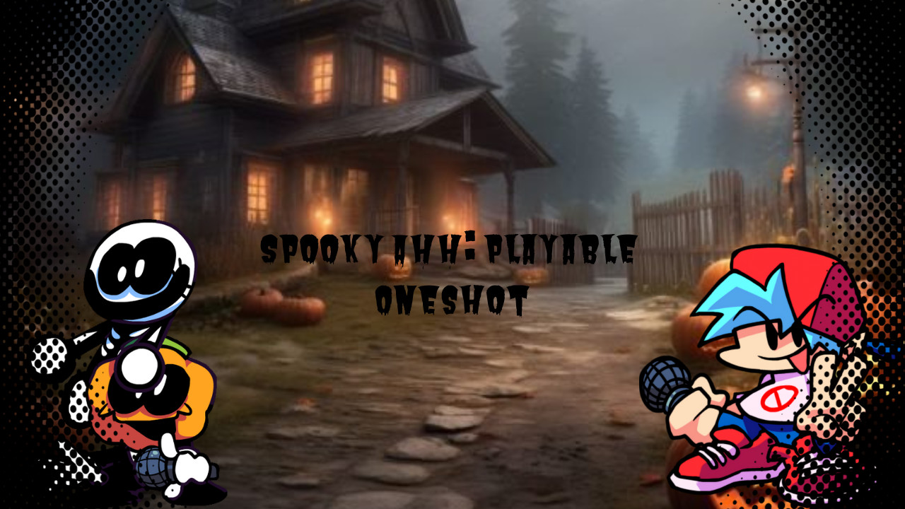 Spooky AHH: Playable Oneshot (1.5 Update) Mod for Friday Night Funkin ...