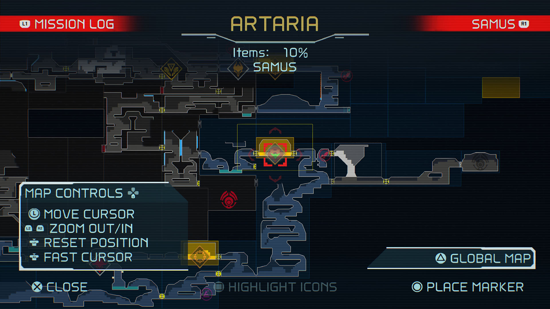 PS5 DualSense control layout Mod for Metroid Dread | Dread Mods