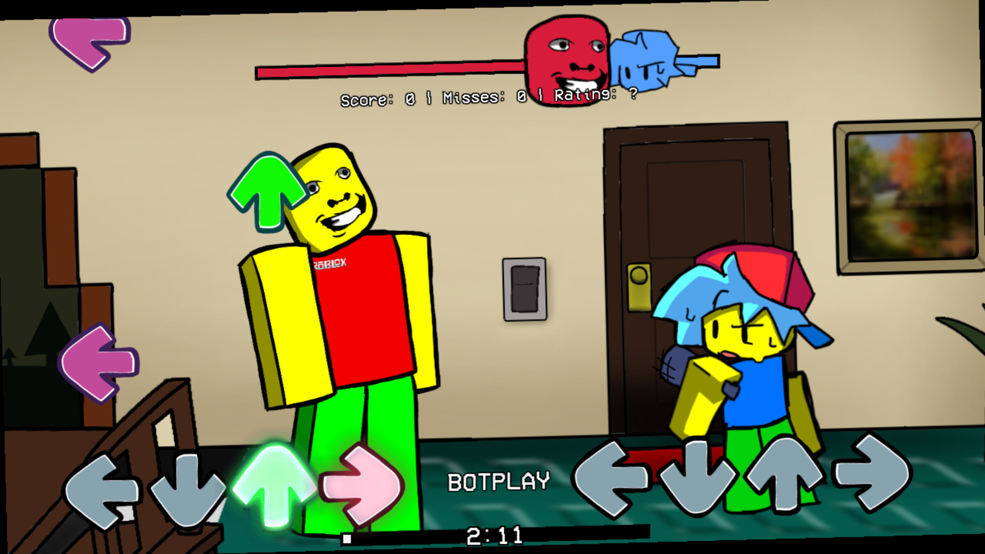 FNF Weird strict dad Mod for Friday Night Funkin' | FNF Mods