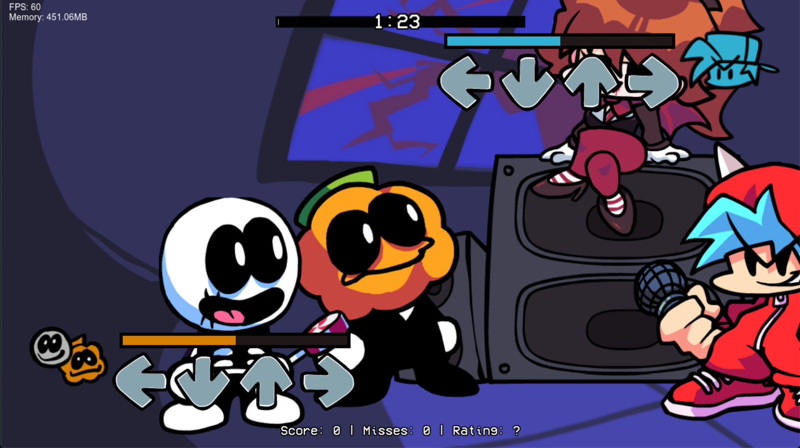 Skellix's Funkadelix Fancharts Mod for Friday Night Funkin' | FNF Mods