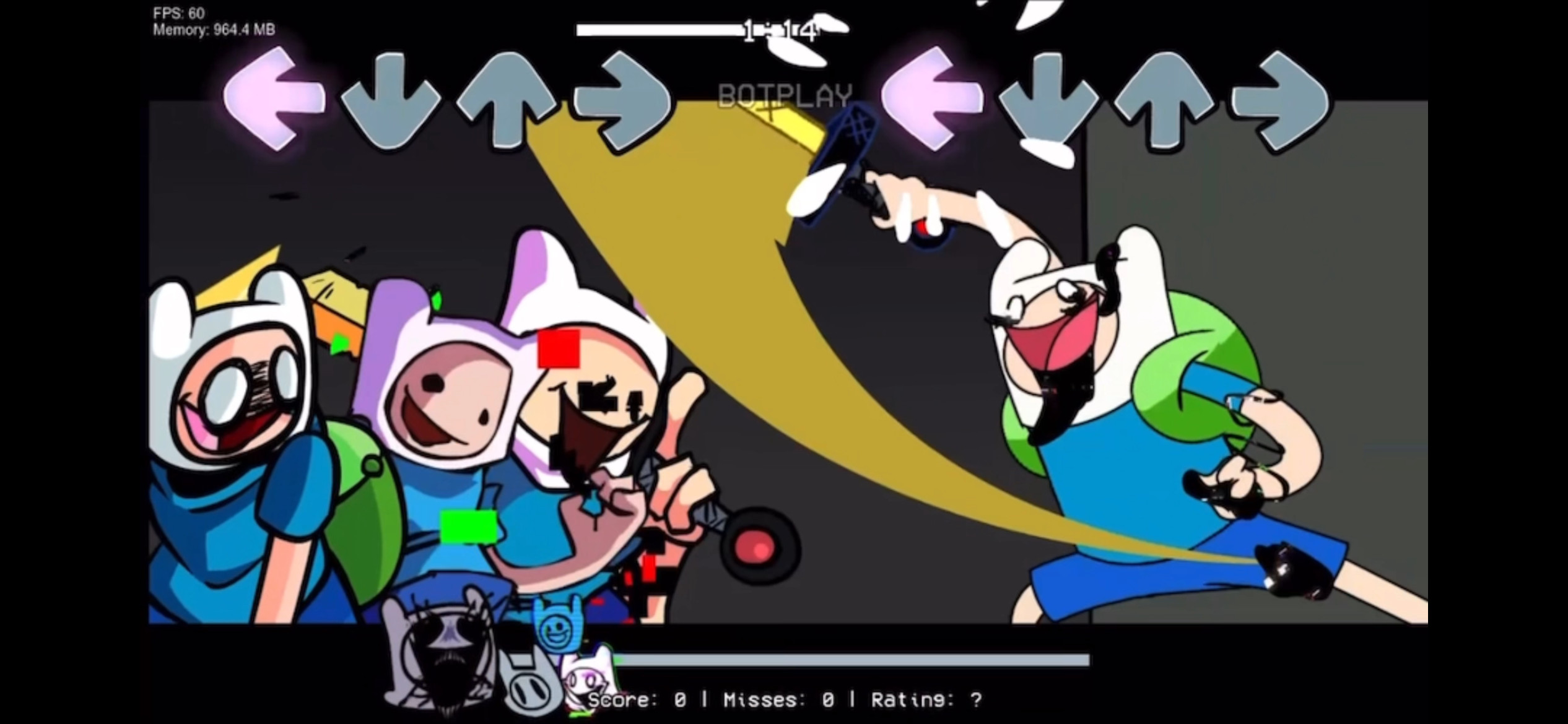 FNF Zanta but Pibby Finn cover Mod for Friday Night Funkin' | FNF Mods