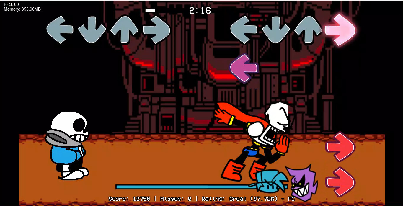 OH GOD NO but sans & papyrus sing it Mod for Friday Night Funkin' | FNF ...