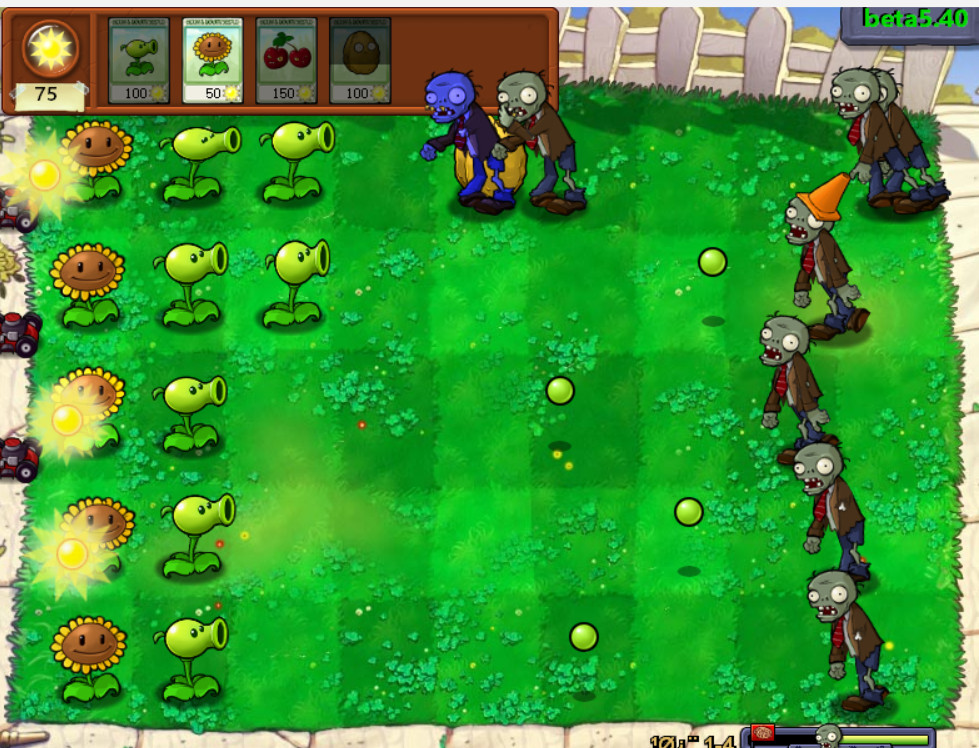 pvz beta 5.40 or brutal mode Mod for Plants vs. Zombies | PVZ Mods
