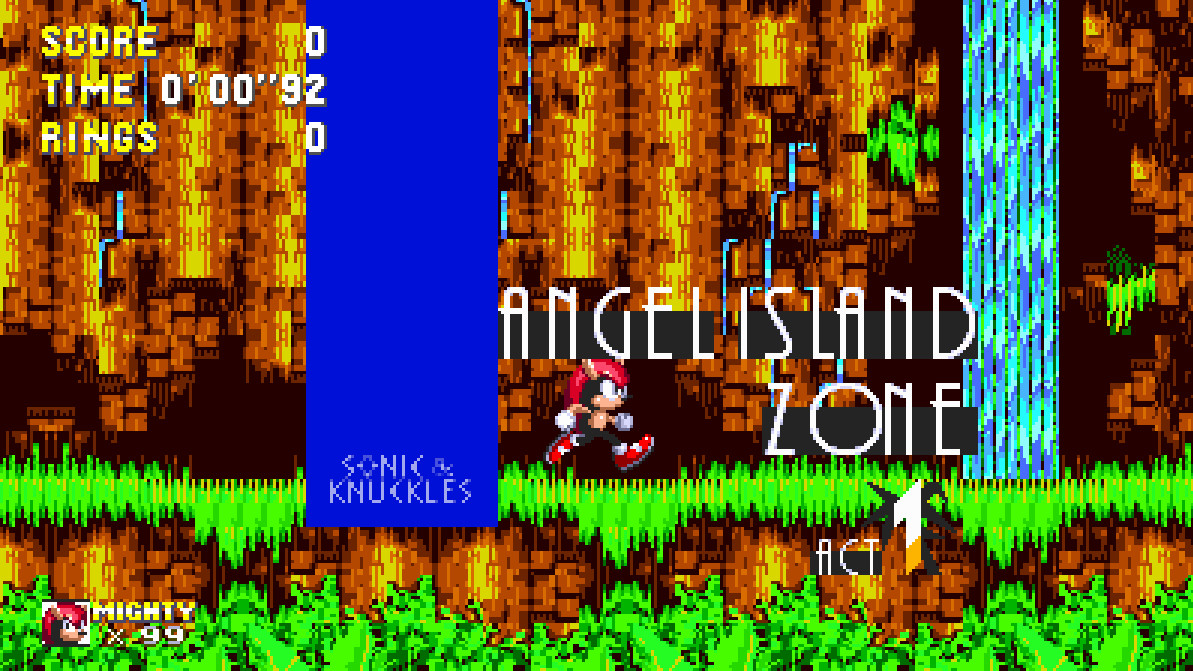 Blue Title Card Mod for Sonic 3 A.I.R. | S3AIR Mods
