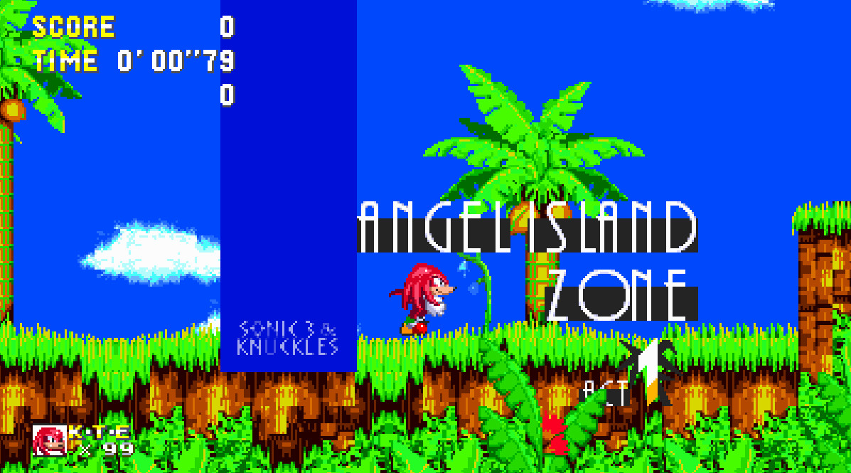 Blue Title Card Mod for Sonic 3 A.I.R. | S3AIR Mods