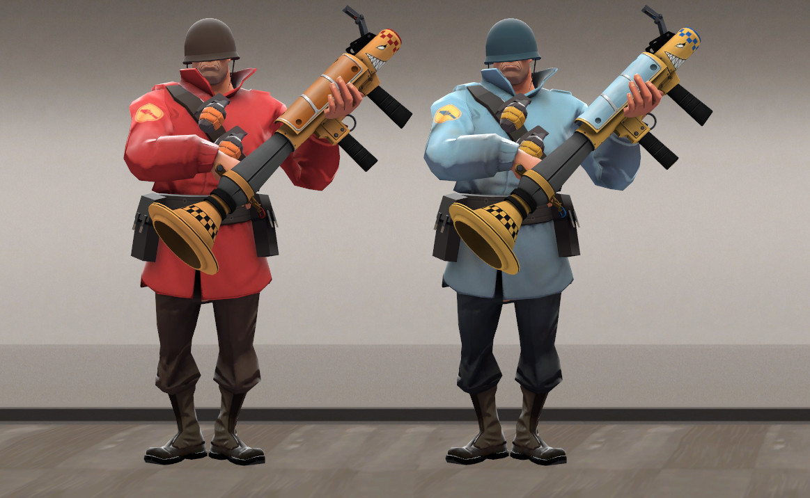 Fight AND Flight Rocket Launcher Skin Mod for Team Fortress 2 | TF2 Mods