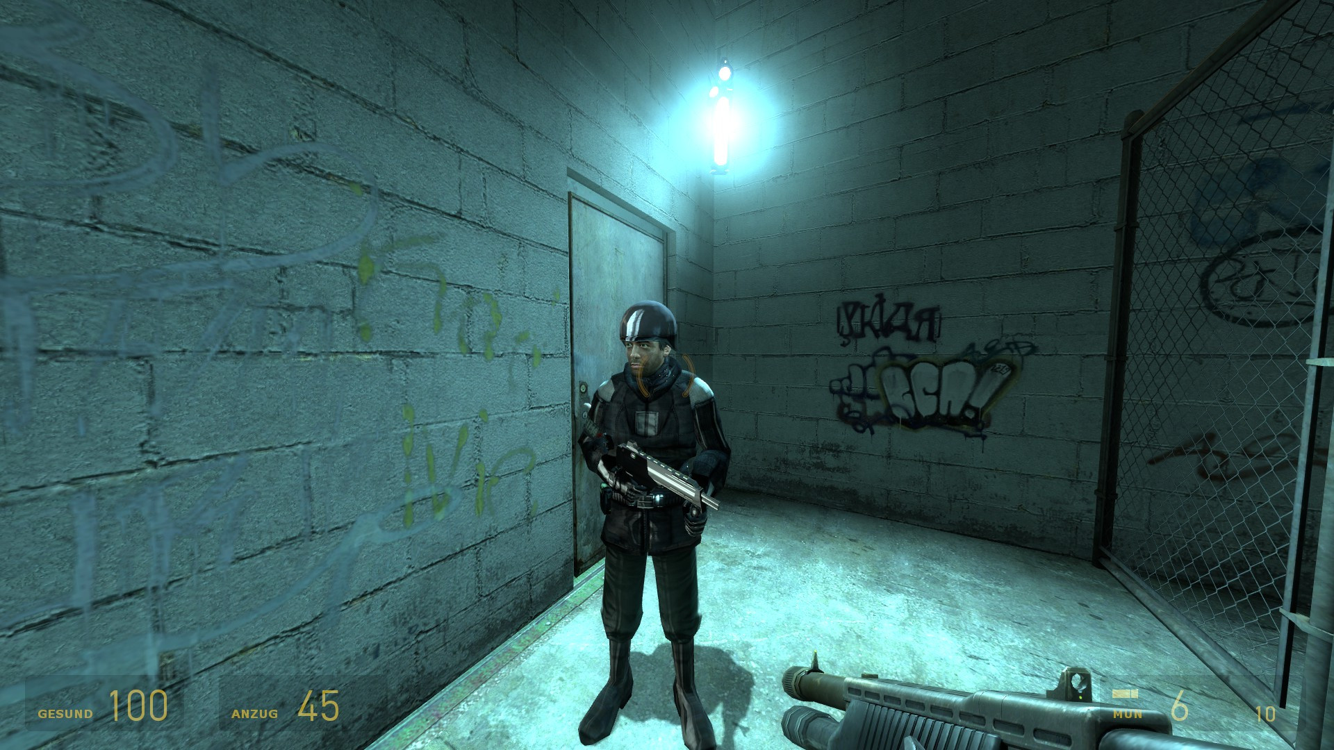 Barney with security helmet Mod for Half-Life 2 | HL2 Mods