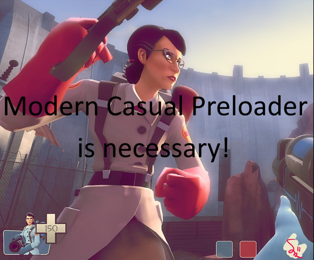 Female Medic Casual Fix Mod for Team Fortress 2 | TF2 Mods