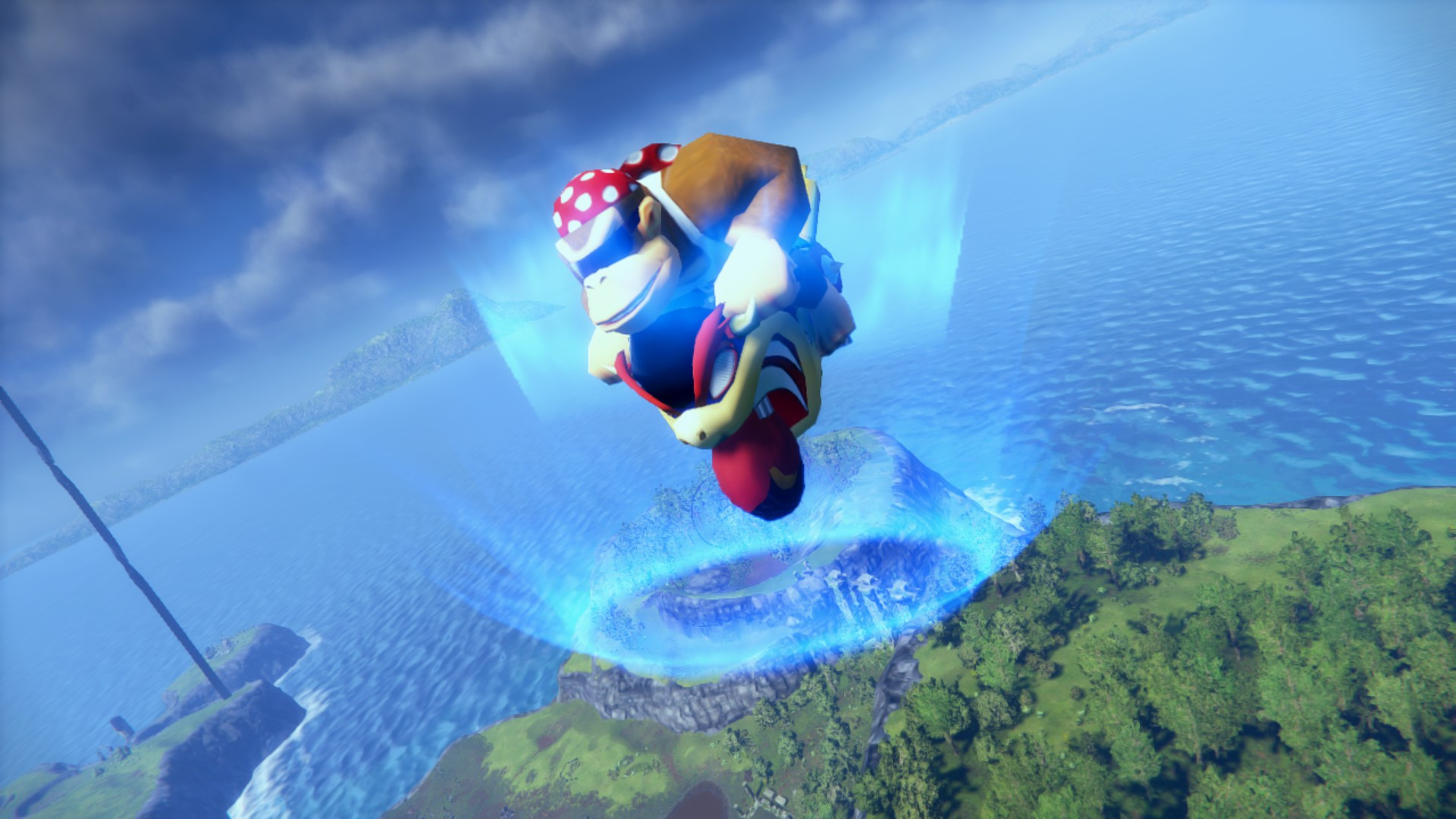 Flame Runner Funky Kong Mod for Sonic Frontiers | Frontiers Mods