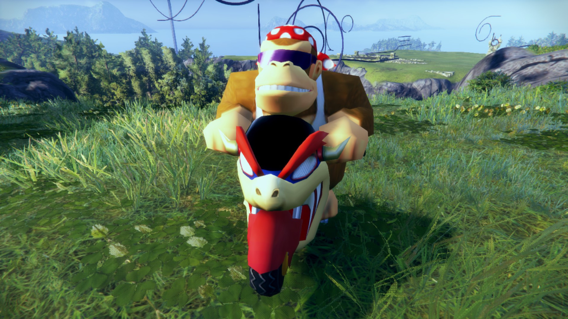 Flame Runner Funky Kong Mod for Sonic Frontiers | Frontiers Mods