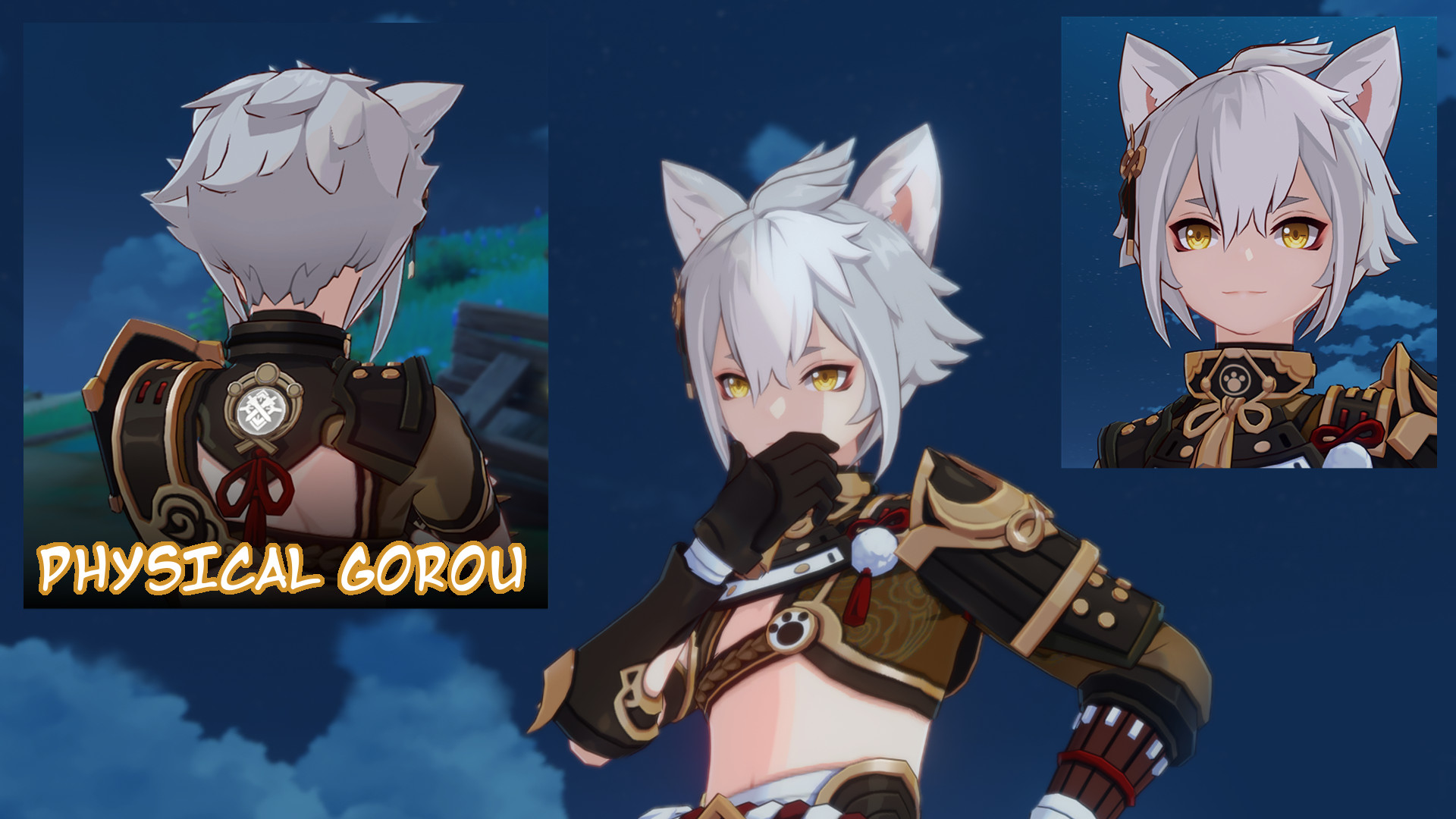 Physical Gorou Mod for Genshin Impact | GI Mods