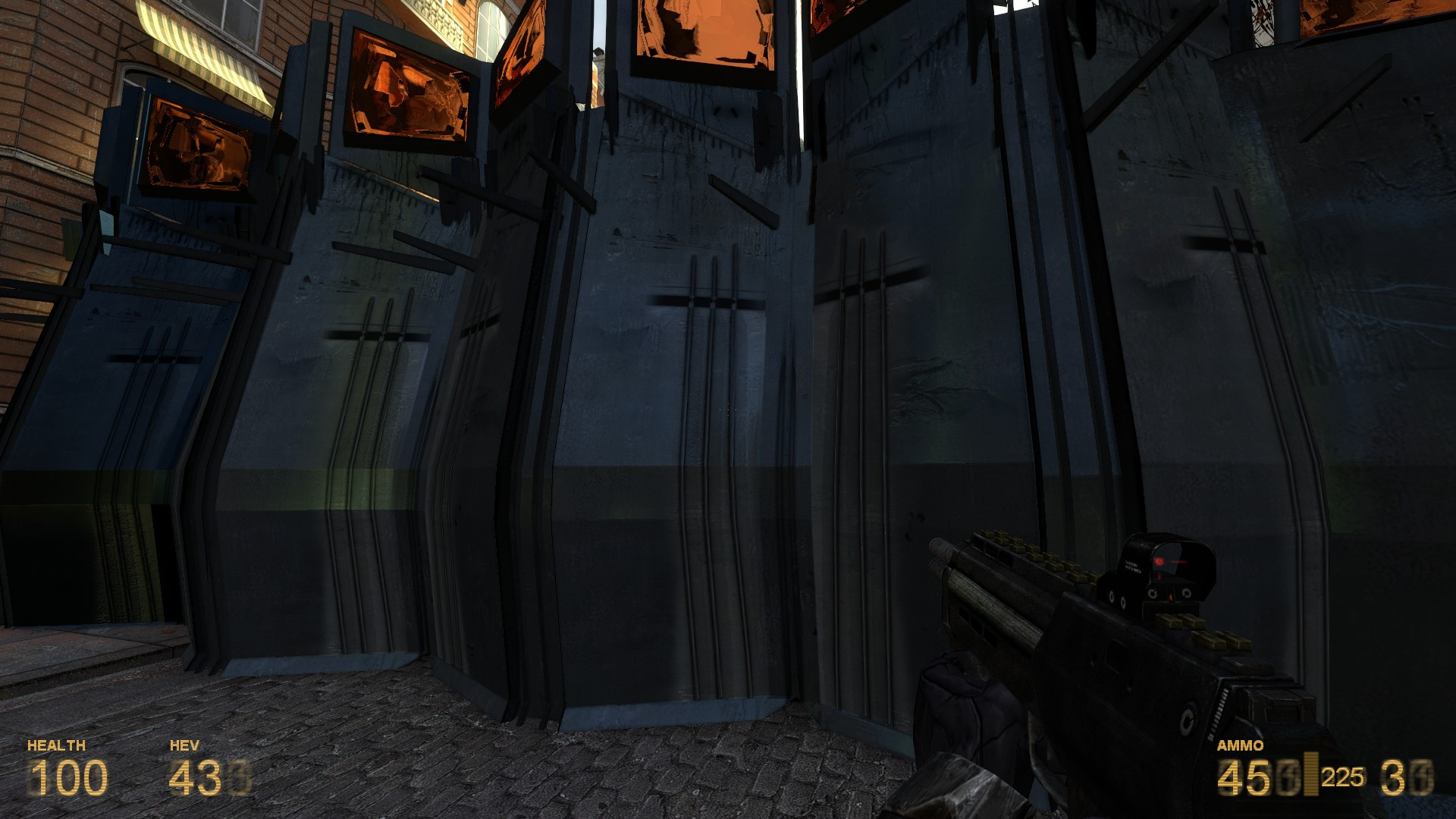 Bump mapped Combine barricades Mod for Half-Life 2 | HL2 Mods
