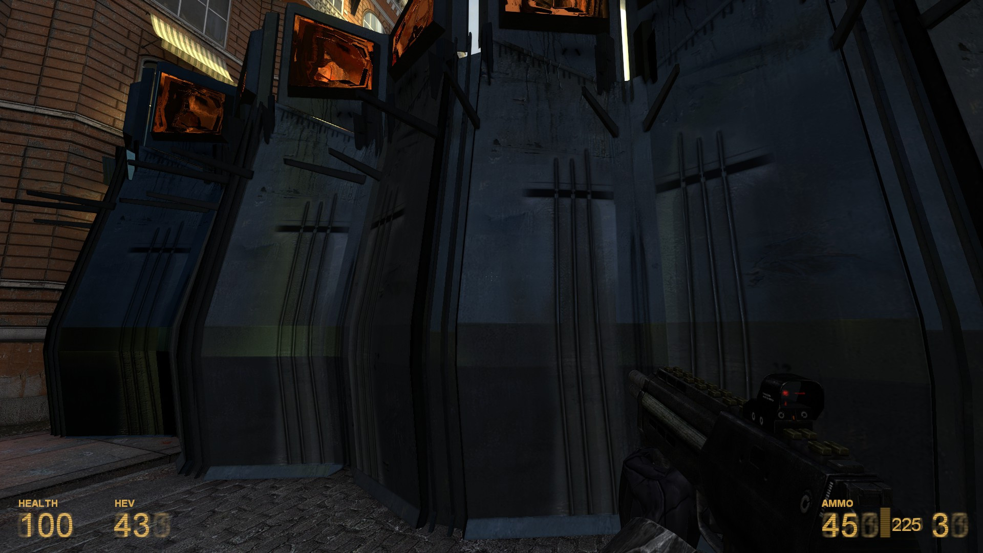 Bump mapped Combine barricades Mod for Half-Life 2 | HL2 Mods