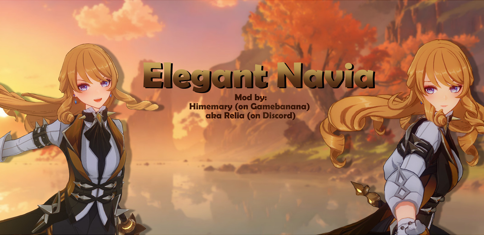 Elegant Navia :3 Mod for Genshin Impact | GI Mods