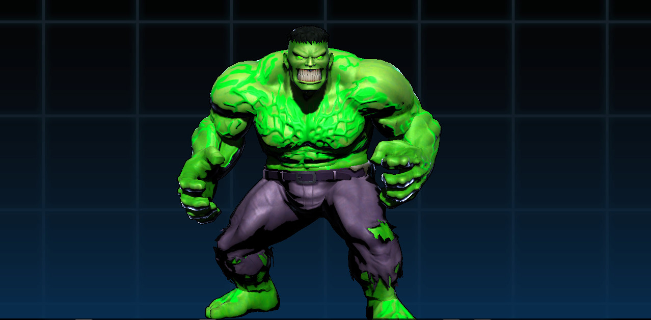 Hulk gamma overloaded Mod for Ultimate Marvel vs Capcom 3 | UMvC3 Mods