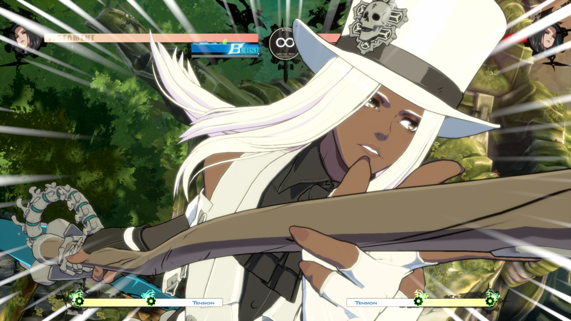 Beautiful Brown Eyed Testament Mod for GUILTY GEAR -STRIVE- | GGST Mods