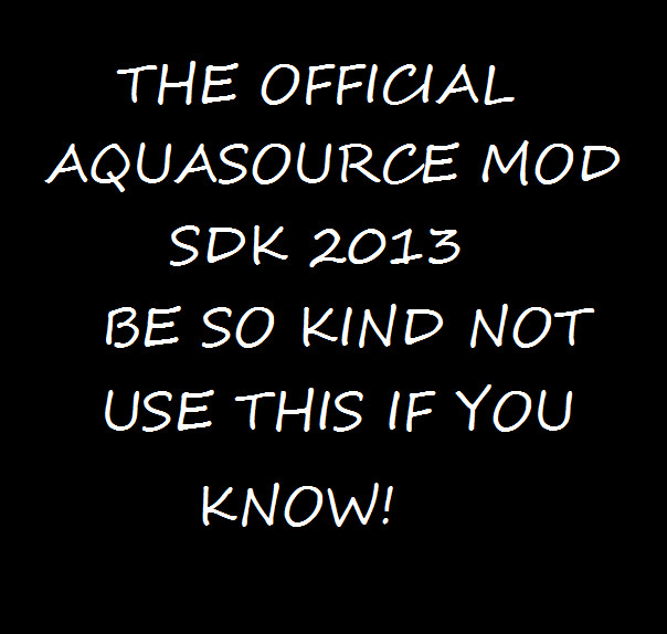 Source SDK AquaSourceMod 2013 Mod for Half-Life 2 | HL2 Mods