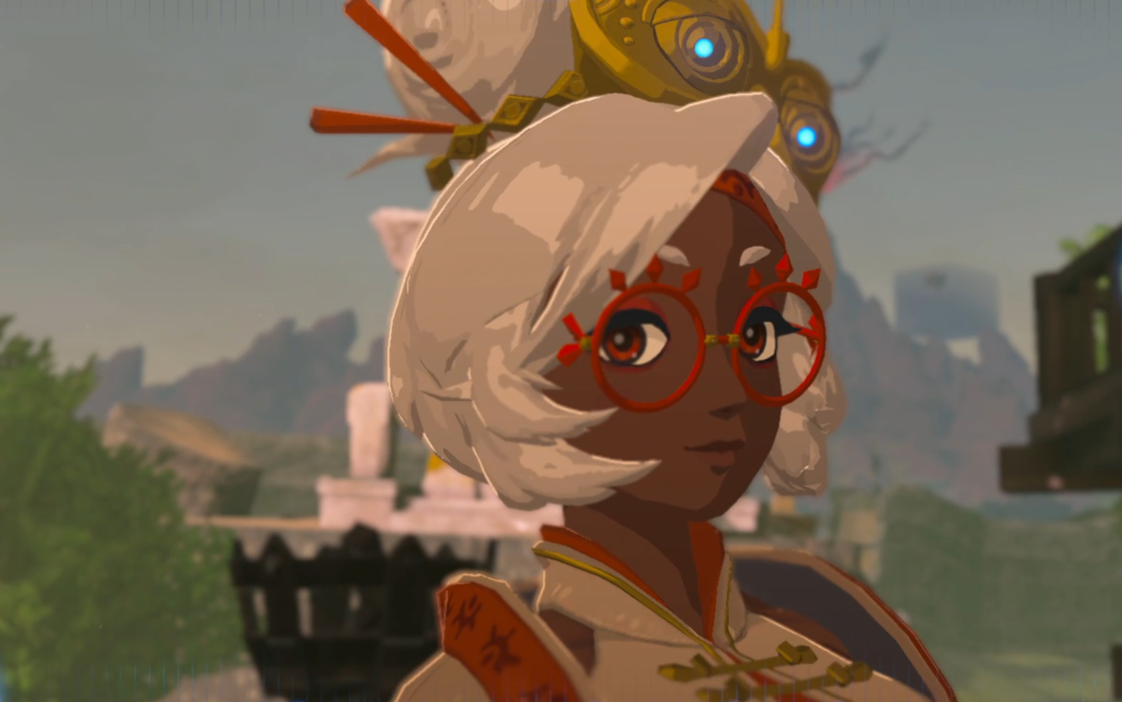 Brown-Skinned Purah Mod for The Legend of Zelda: Tears of the Kingdom ...