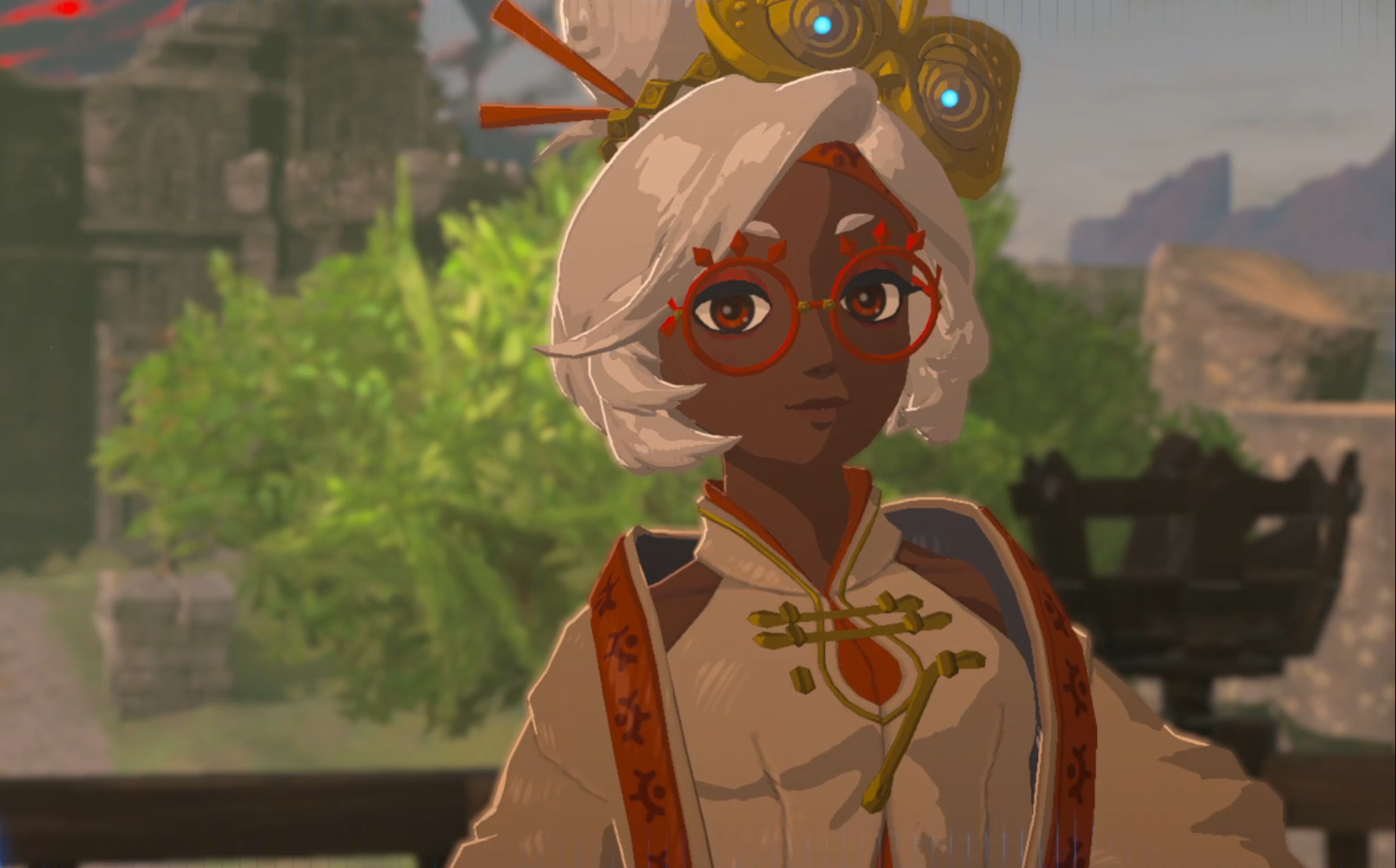 Brown-Skinned Purah Mod for The Legend of Zelda: Tears of the Kingdom ...