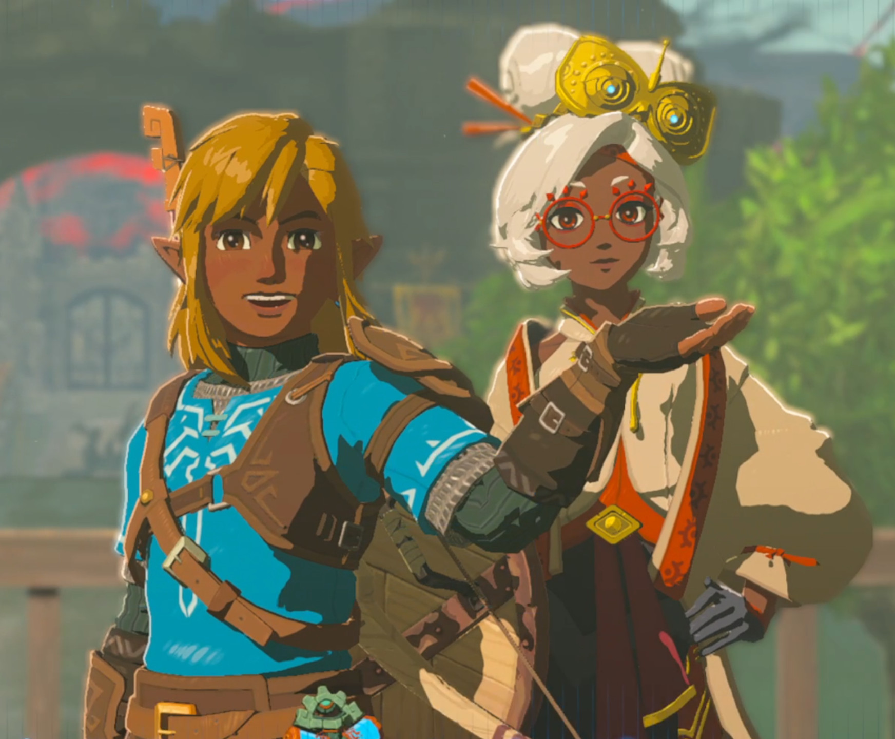 Brown-Skinned Purah Mod for The Legend of Zelda: Tears of the Kingdom ...