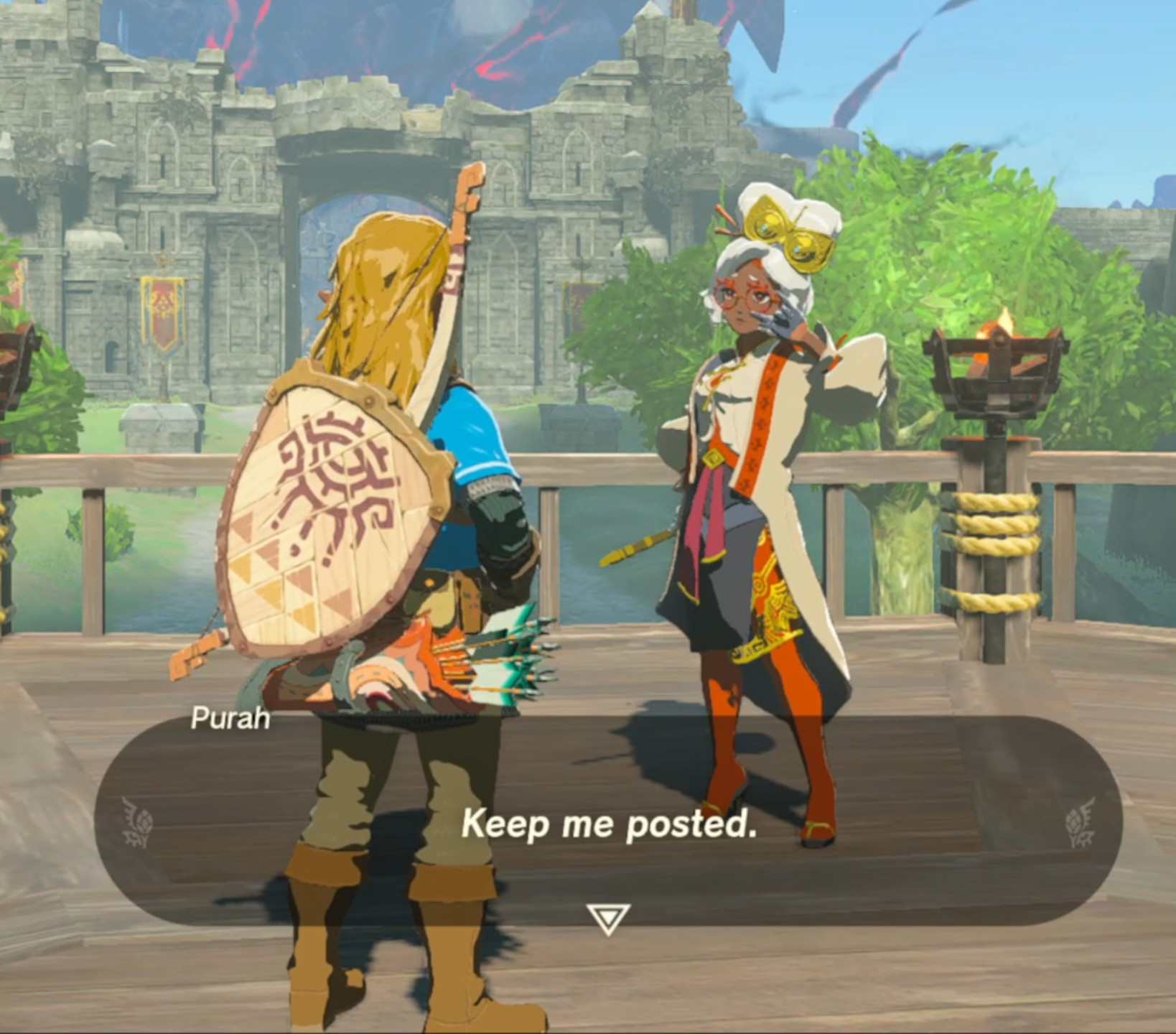 Brown-Skinned Purah Mod for The Legend of Zelda: Tears of the Kingdom ...