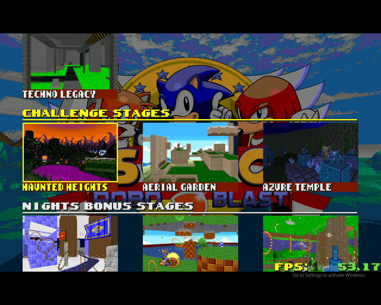 100% Save File For 2.2.13 (Now In Order) Mod for Sonic Robo Blast 2 ...