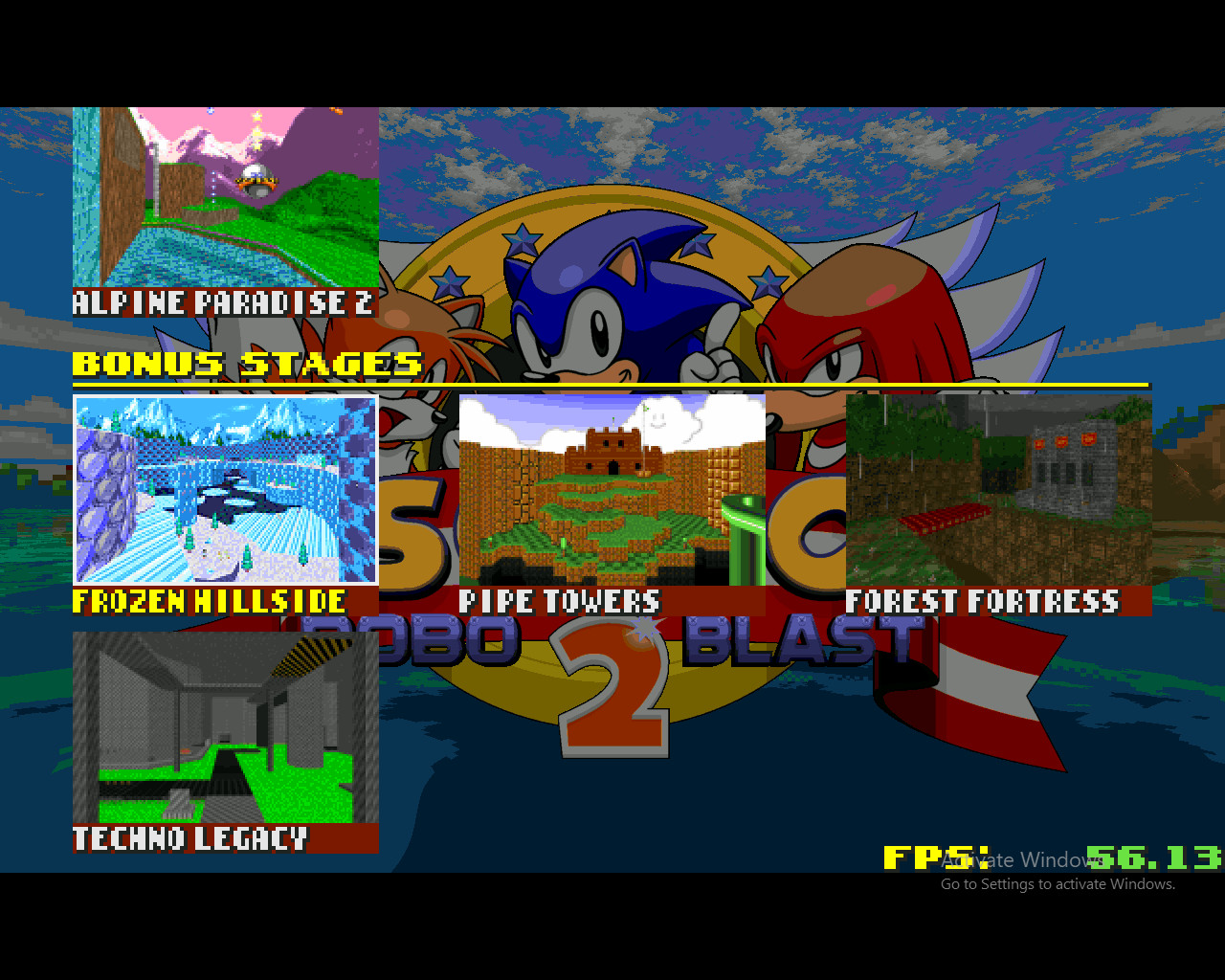 100% Save File For 2.2.13 (Now In Order) Mod for Sonic Robo Blast 2 ...