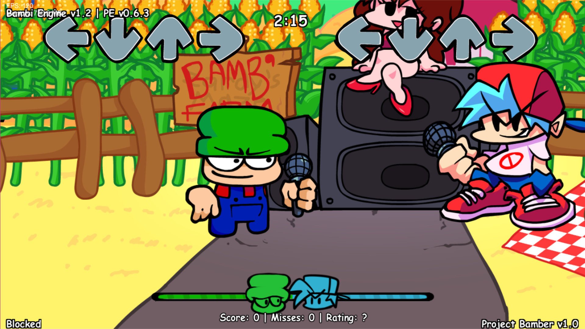 Project Bamber Mod for Friday Night Funkin' | FNF Mods