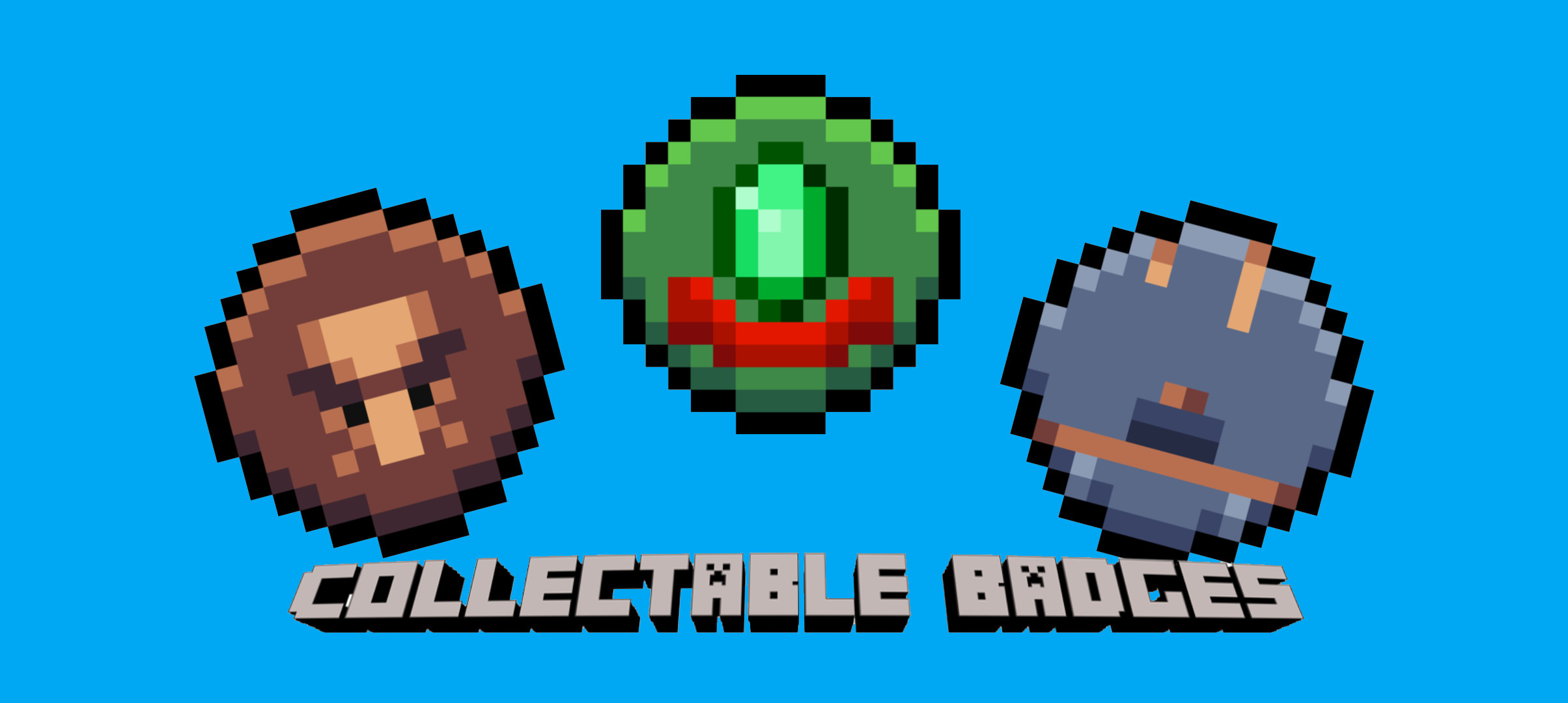 Collectable Badges! Mod for Minecraft: Bedrock Edition | MC:BE Mods