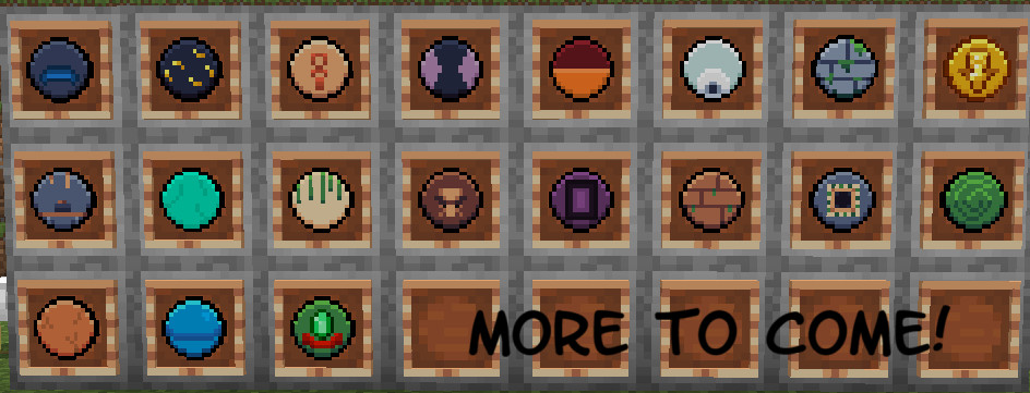 Collectable Badges! Mod for Minecraft: Bedrock Edition | MC:BE Mods