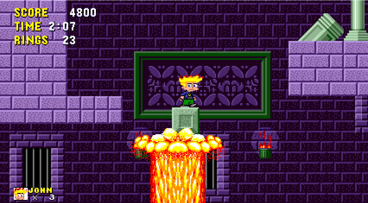 Johnny Test Forever Mod for Sonic the Hedgehog Forever | S1F Mods