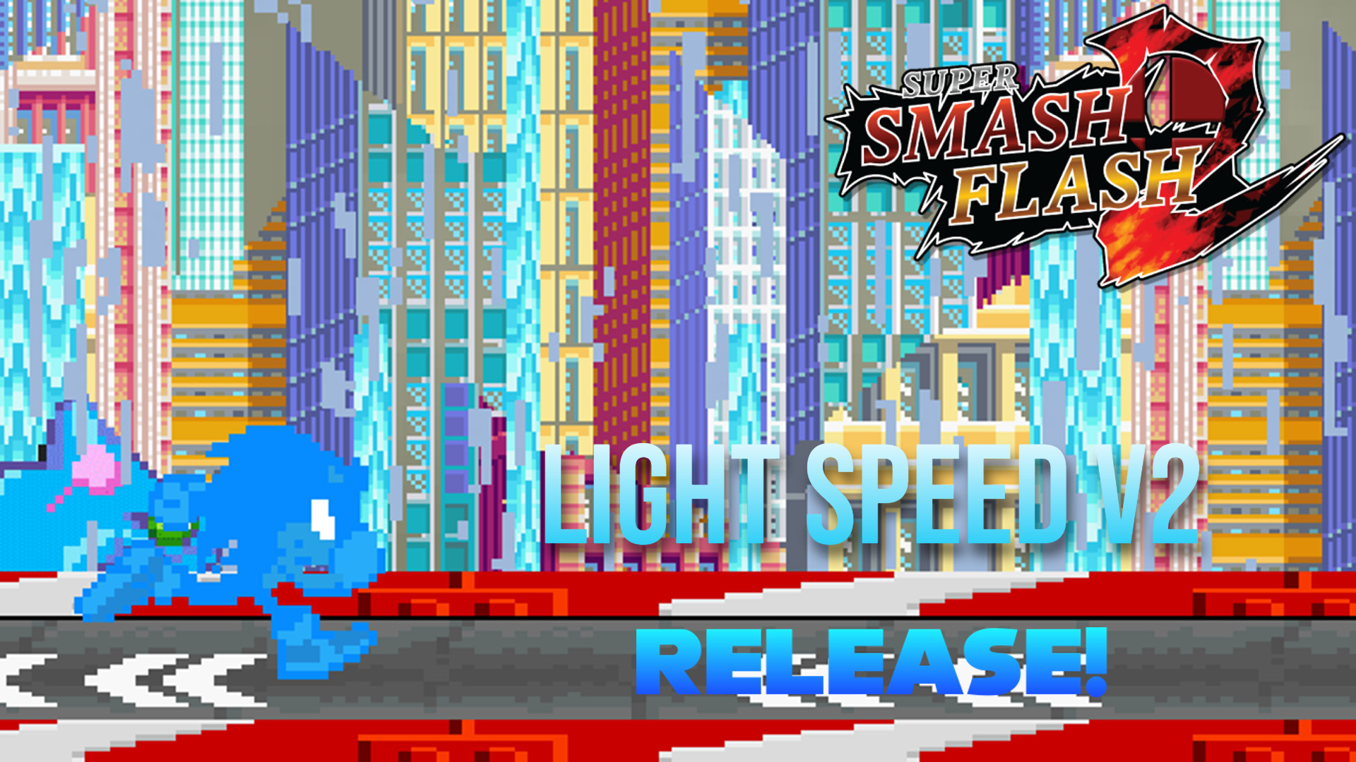 Light Speed Sonic Mod for Super Smash Flash 2 | SSF2 Mods