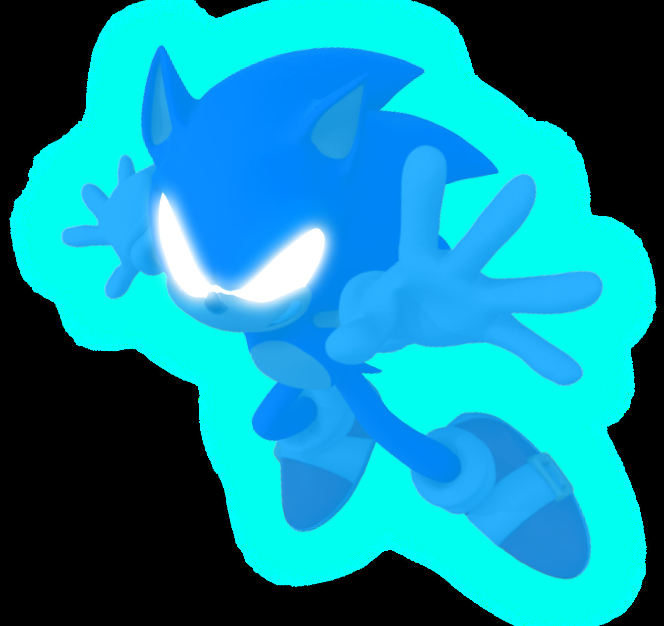 Light Speed Sonic Mod for Super Smash Flash 2 | SSF2 Mods