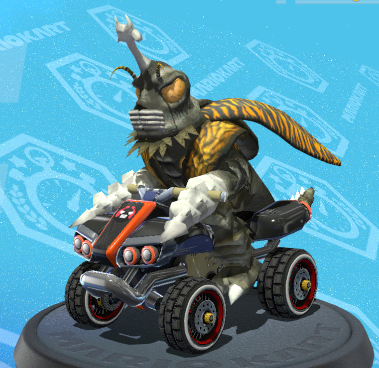 MEGALON | Godzilla Save The Earth Mod for Mario Kart 8 Deluxe | MK8D Mods