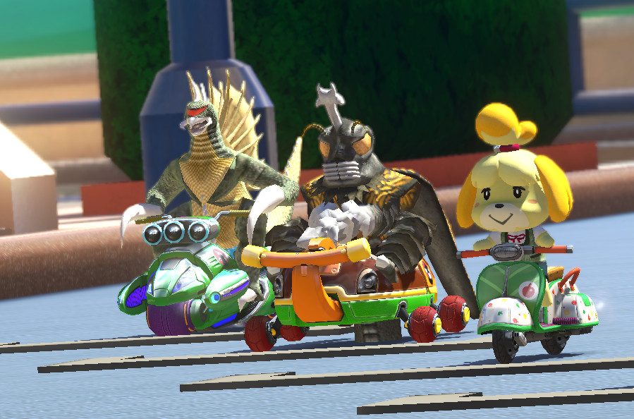 MEGALON | Godzilla Save The Earth Mod for Mario Kart 8 Deluxe | MK8D Mods