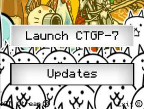 The battle cats title screen Mod for Mario Kart 7 | MK7 Mods