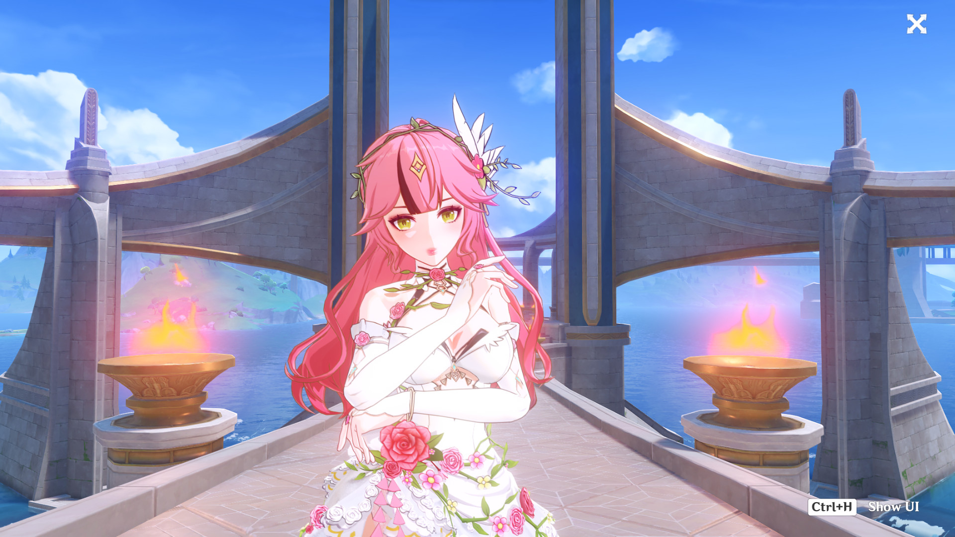 Wedding Day Navia Mod for Genshin Impact | GI Mods