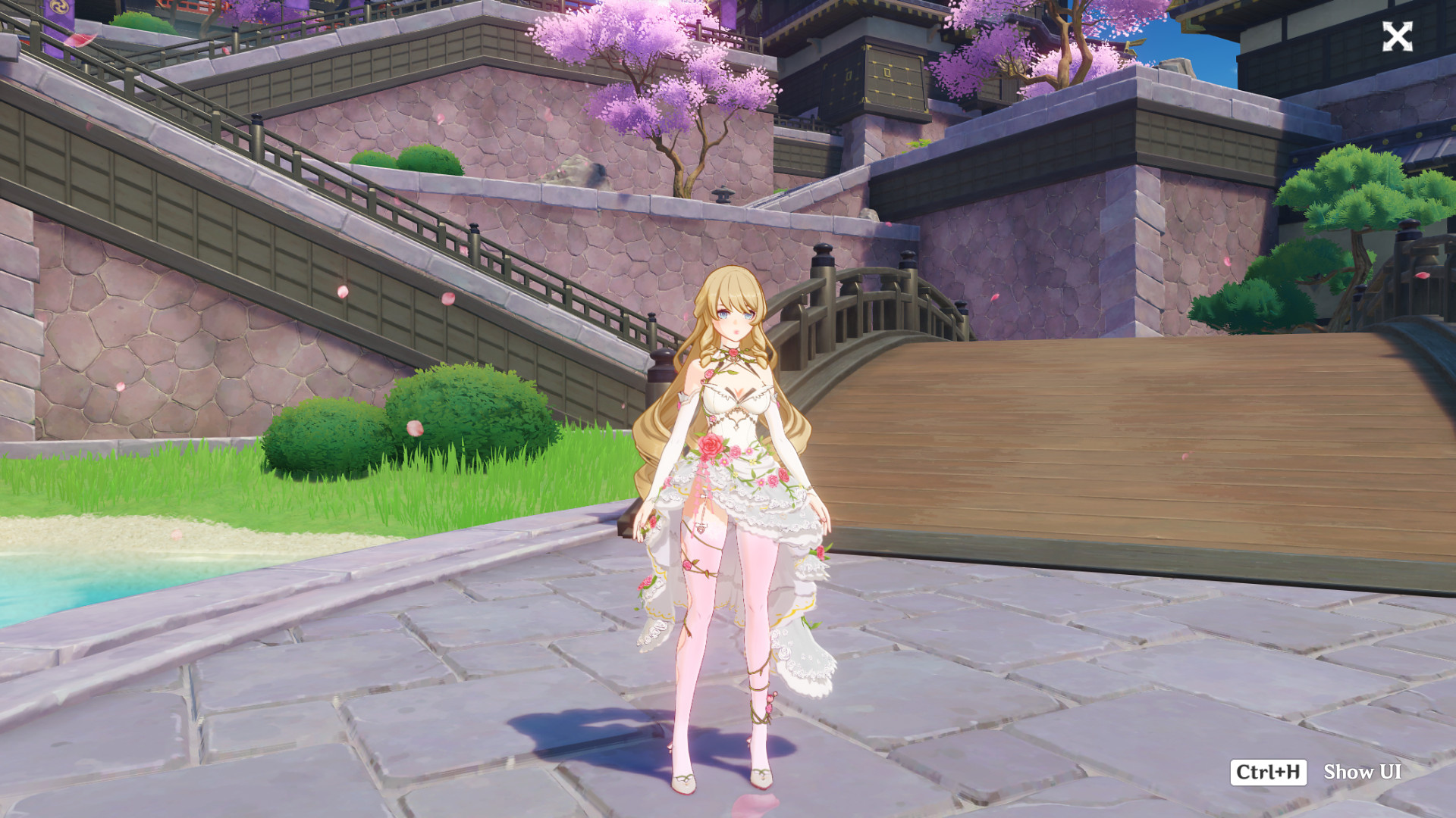 Wedding Day Navia Mod for Genshin Impact | GI Mods