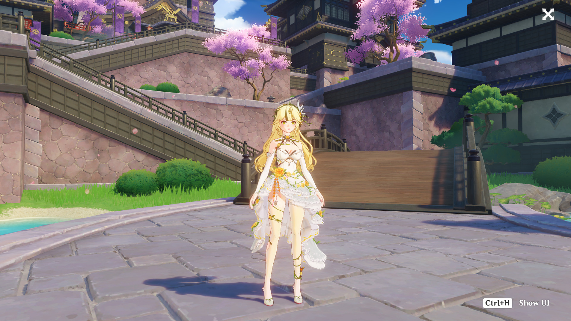 Wedding Day Navia Mod for Genshin Impact | GI Mods