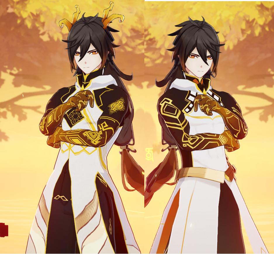 Zhongli Morax Archon outfit Mod for Genshin Impact | GI Mods
