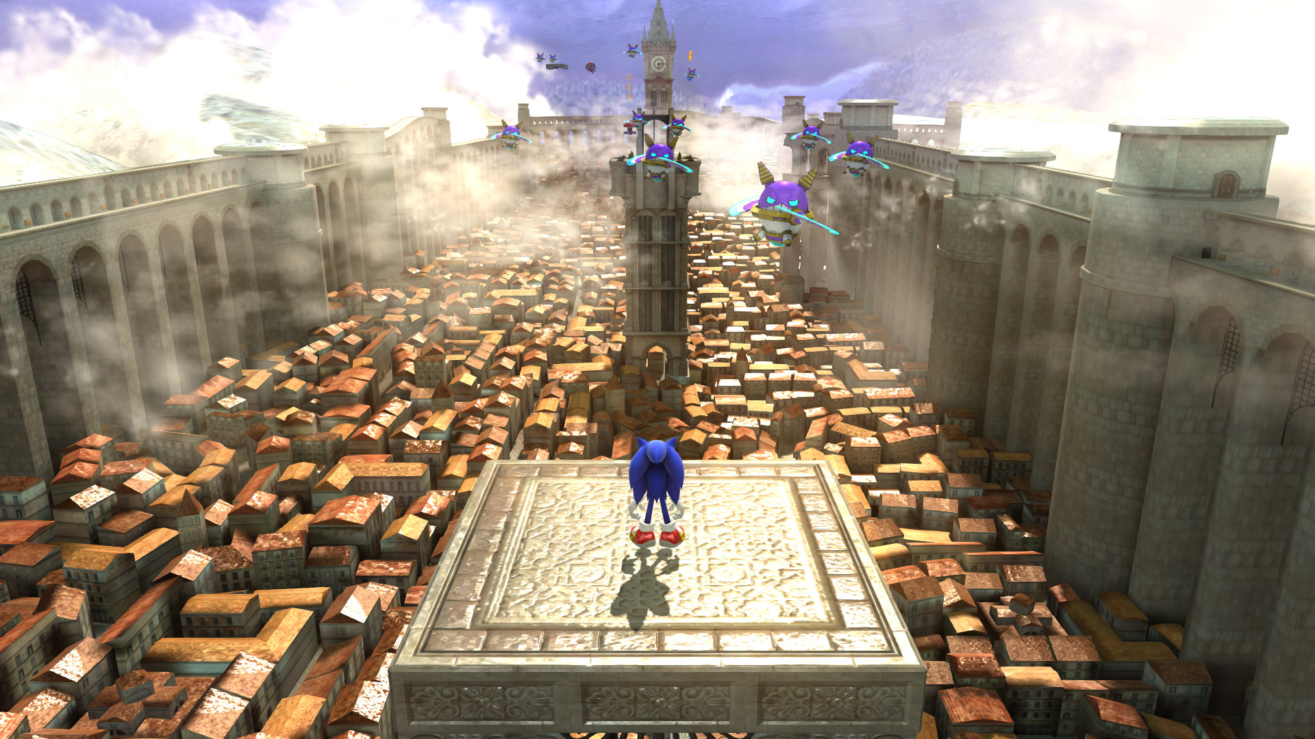Sonic Unleashed Rooftop Run Background Sonic Unleashed Rooftop Run