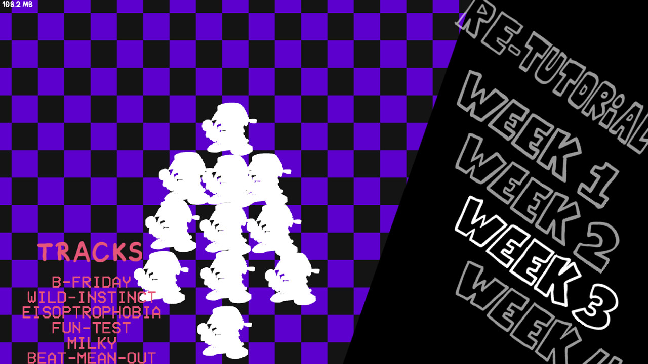 FNF:RANDOM WEES REWORKED Mod for Friday Night Funkin' | FNF Mods