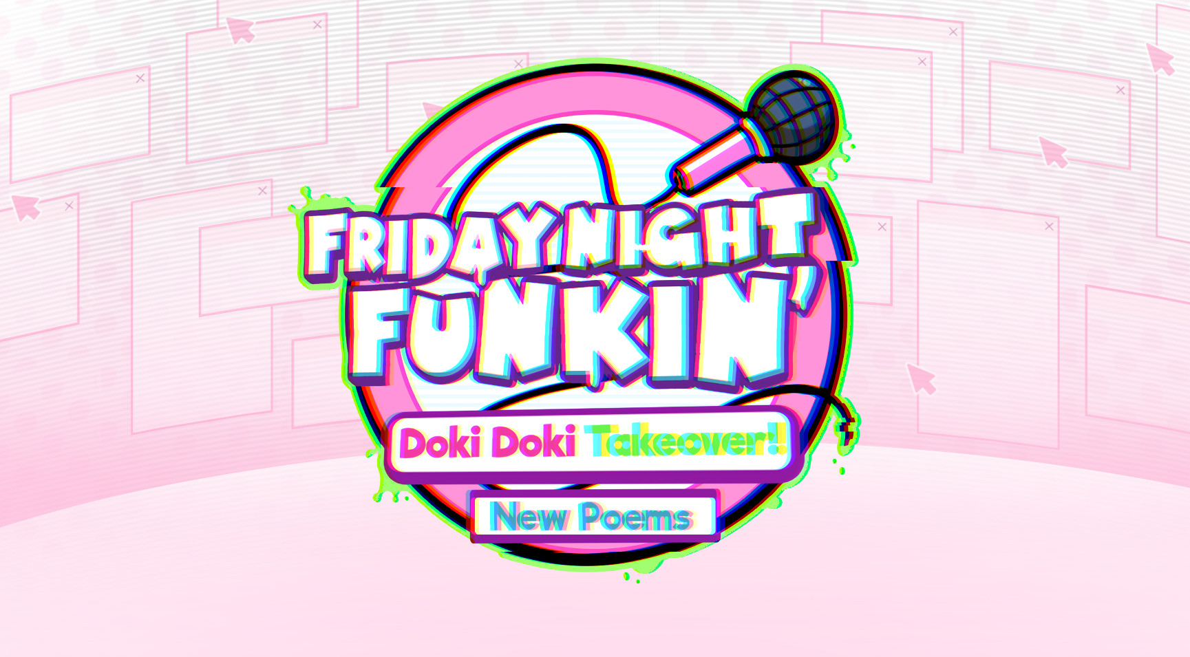 Doki Doki Takeover: New Poems! (V2) Mod for Friday Night Funkin' | FNF Mods