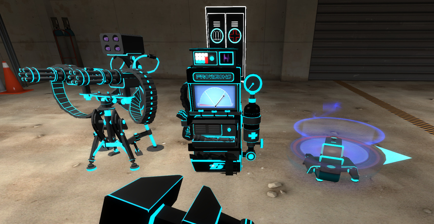 Tron Fortress Weapon Pack - Engineer (Casual) Mod for Team Fortress 2 ...