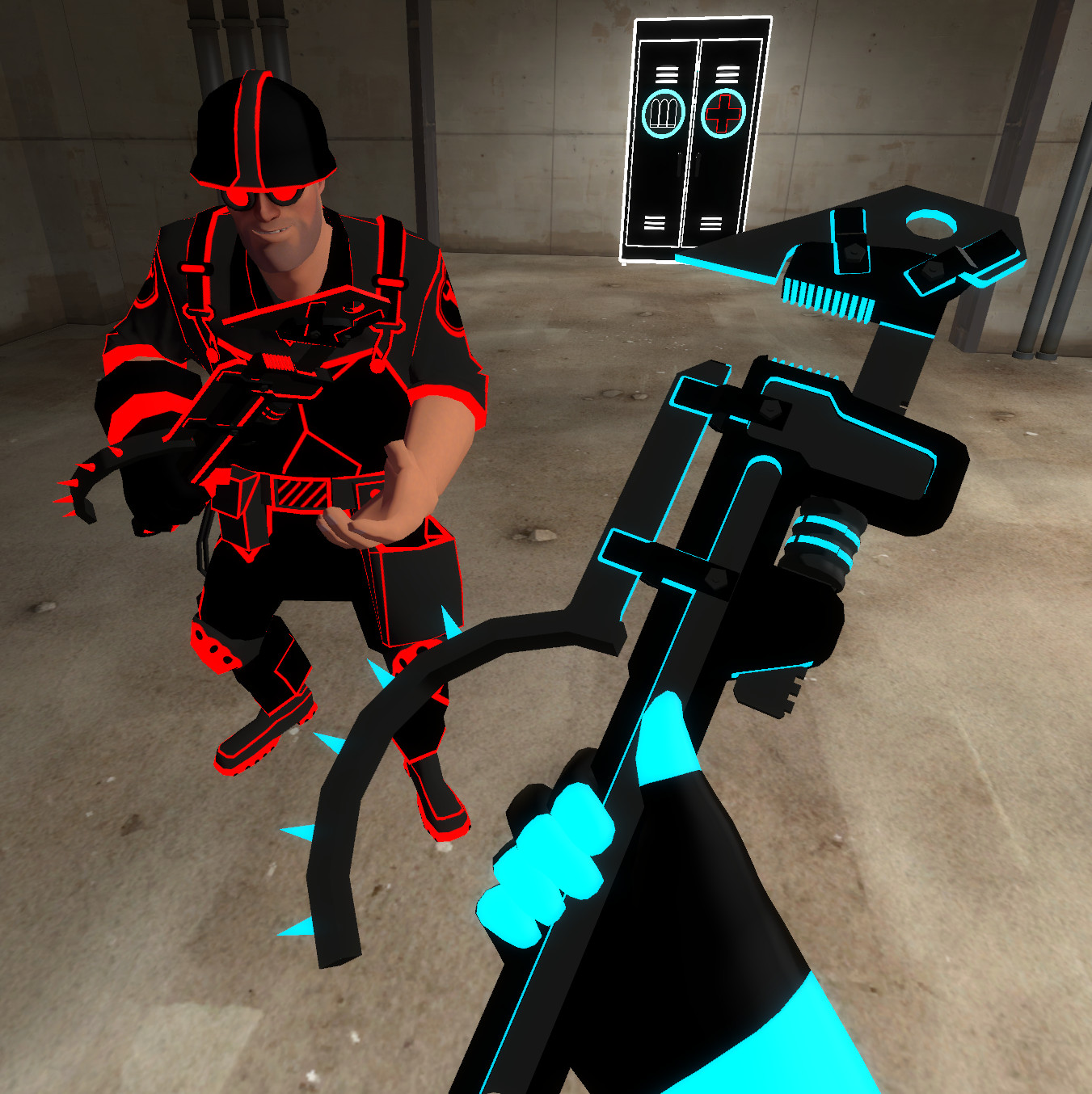 Tron Fortress Weapon Pack - Engineer (Casual) Mod for Team Fortress 2 ...